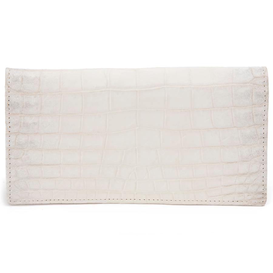 RODANIA（ロダニア） ヒマラヤ クロコダイル 長財布 高級一枚革仕立て