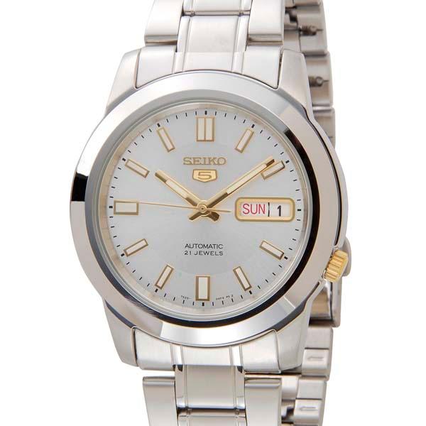 Seiko 5 セイコー SEIKO セイコー5 メンズ 腕時計 SNKK09K1 ファイブ オートマチック シルバー : s-select ...
