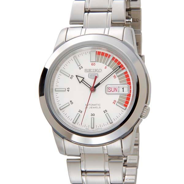 Seiko 5 セイコー SEIKO セイコー5 メンズ 腕時計 SNKK25K1 ファイブ オートマチック シルバー : s-select ...