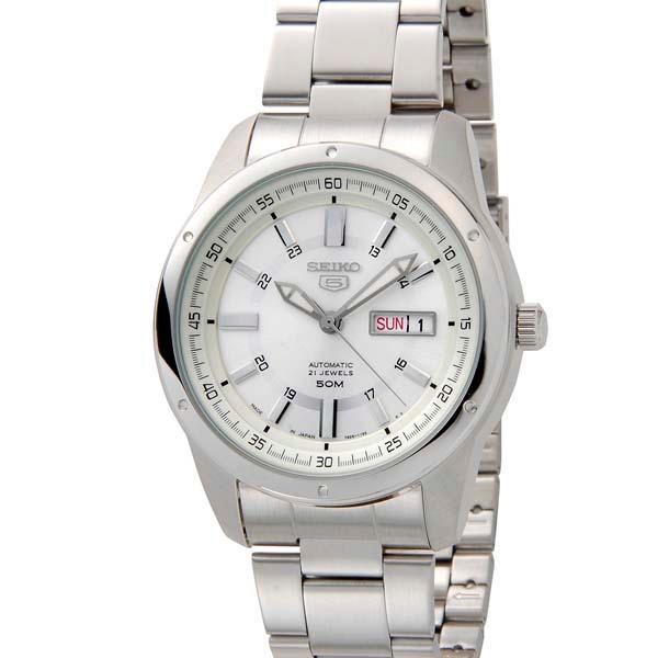 SEIKO セイコー メンズ SNKN09J1 セイコー5 日本製逆輸入 ホワイト : s-select - 通販 - Yahoo!ショッピング