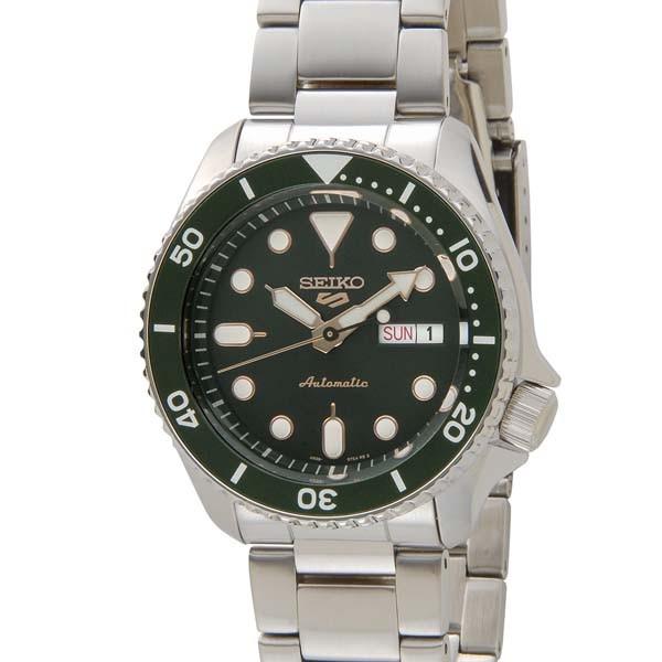 セイコー5 セイコーファイブ メンズ 腕時計 SRPD63K1 グリーン SEIKO セイコー 自動巻き 時計 ウォッチ ...