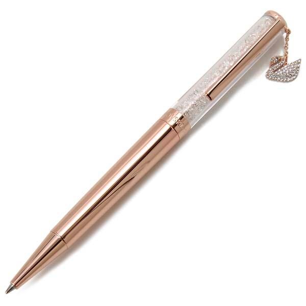 SWAROVSKI Swarovski スワロフスキー ボールペン ローズゴールド 5479552 Crystalline Swan ...