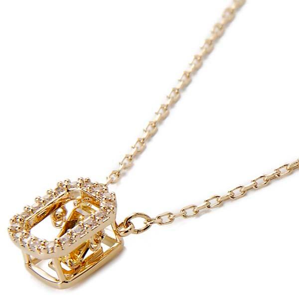 SWAROVSKI Swarovski スワロフスキー ネックレス レディース 5598421 オクタゴンカット ゴールド : s ...