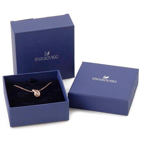 SWAROVSKI Swarovski スワロフスキー ネックレス レディース 5620549 Twist トイスト ローズゴールド : s ...