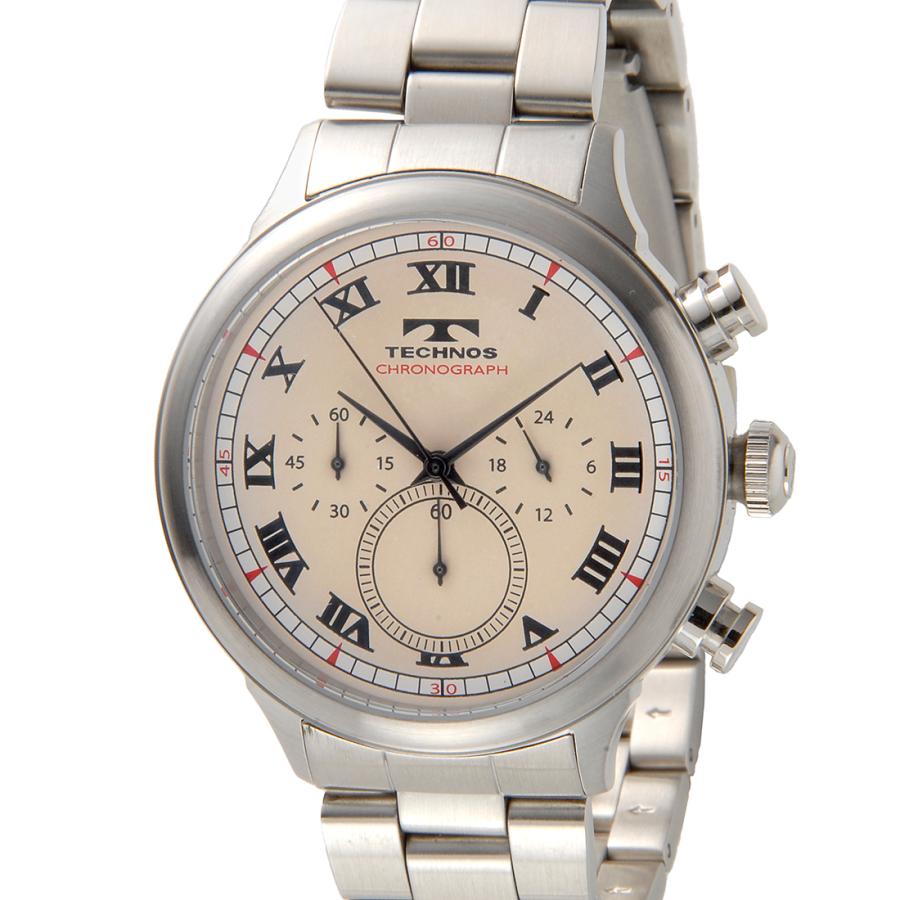 TECHNOS（時計） TECHNOS テクノス 腕時計 メンズ T2054SW クロノグラフ : s-select - 通販 - Yahoo!ショッピング