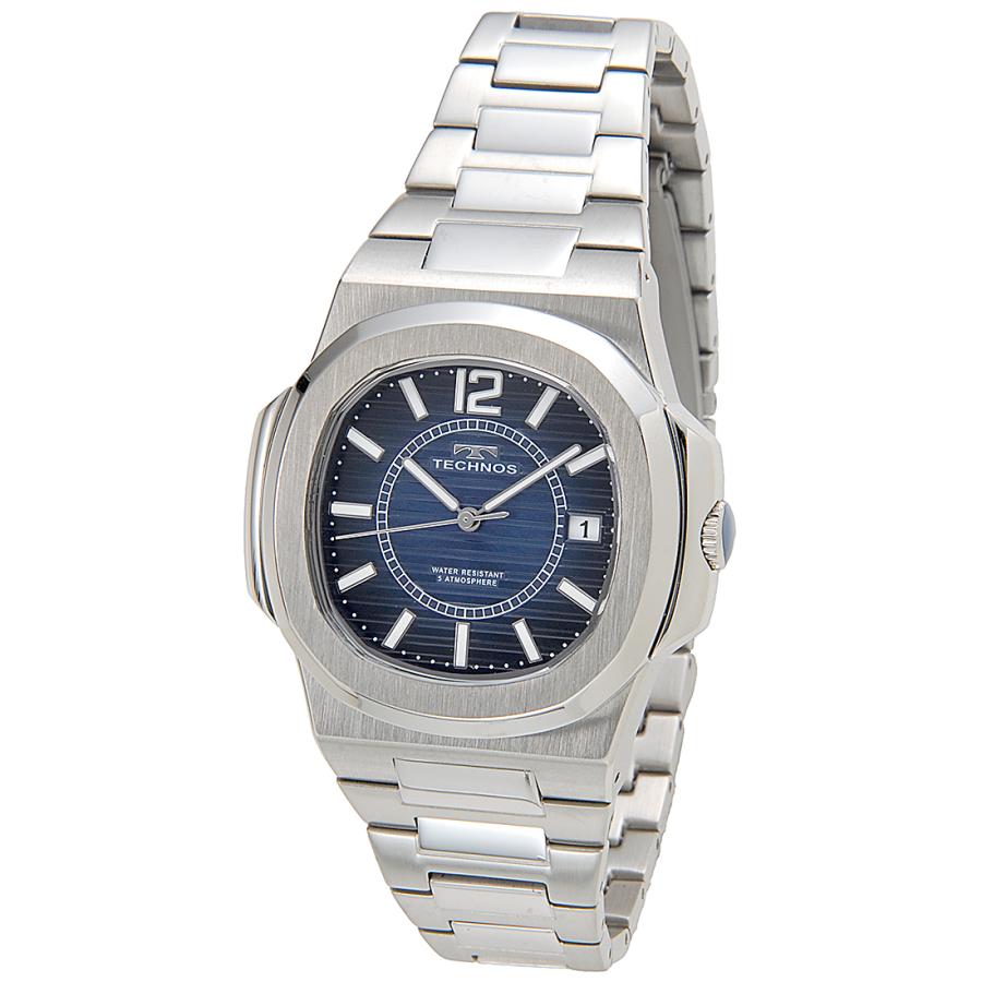 TECHNOS（時計） TECHNOS テクノス メンズ 腕時計 ブルー T9C23SN デイト ステンレス : s-select - 通販 - Yahoo!ショッピング