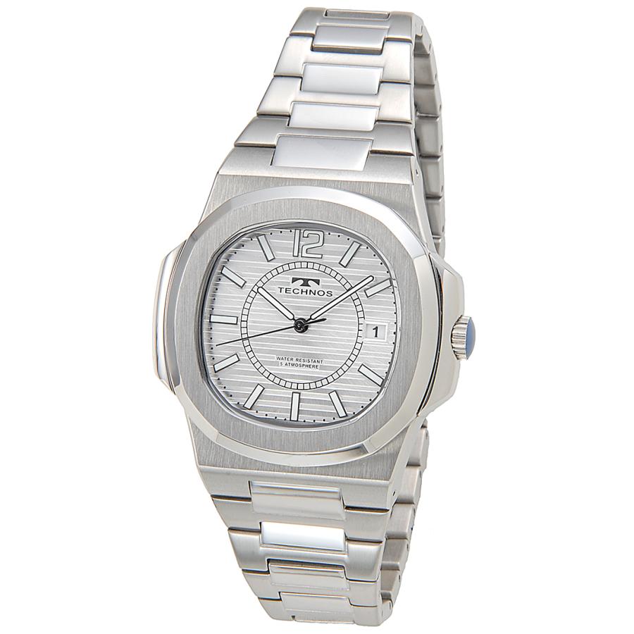 TECHNOS（時計） TECHNOS テクノス メンズ 腕時計 シルバー T9C23SS デイト ステンレス : s-select - 通販 - Yahoo!ショッピング