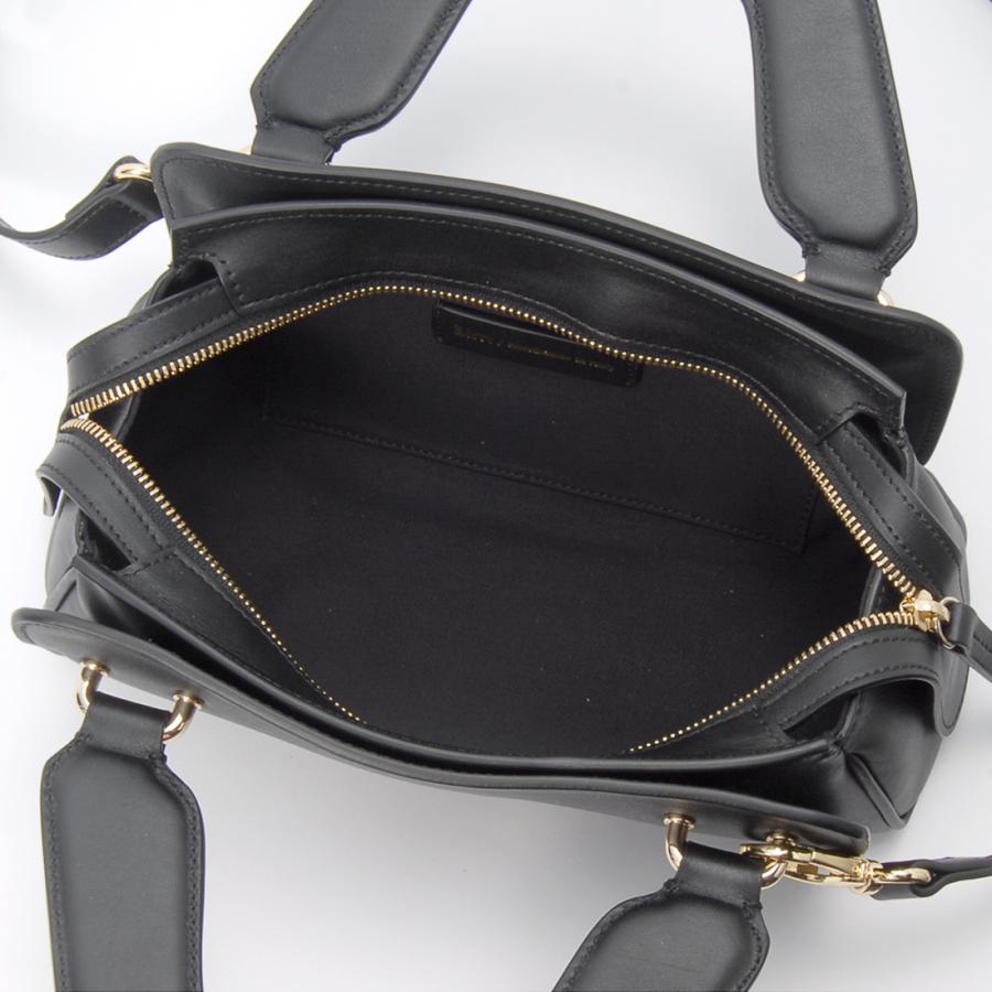 訳あり 背面に傷あり aim エイム ハンドバッグ レディース ブラック