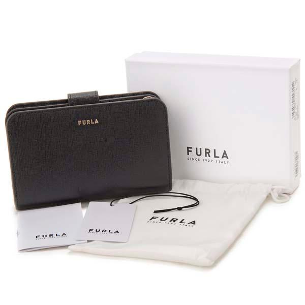 訳あり 箱不良 フルラ FURLA 二つ折り財布 レディース ブラック 黒