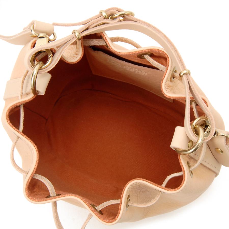 訳あり 前面に色やけあり IL BISONTE イルビゾンテ ハンドバッグ レディース ナチュラル BBU001 PV0001 NA161 ...