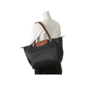 LONGCHAMP（ロンシャン） 訳あり かぶせ革部分細かいキズあり トートバッグ 1899 089 001 : s-select - 通販 ...