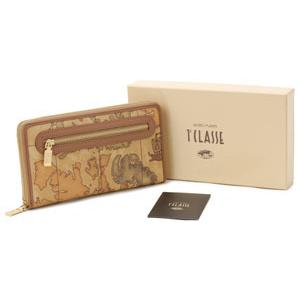 訳あり 正面左下に汚れあり プリマクラッセ PRIMA CLASSE 長財布 CW028 6000 ラウンドファスナー長財布 ブラウン メンズ ...