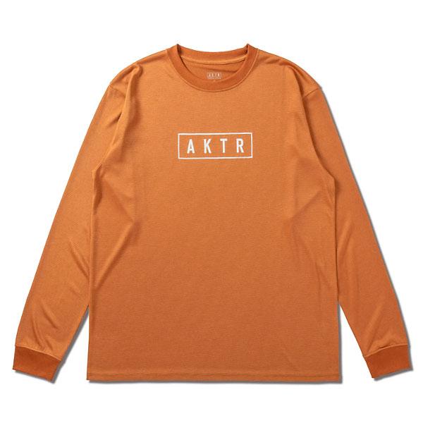 AKTR AKTR（アクター） 223004005 OR バスケットボール Tシャツ AKTR LOGO L/S SPORTS TEE 23FW : ANSPO - 通販 - Yahoo!ショッピング
