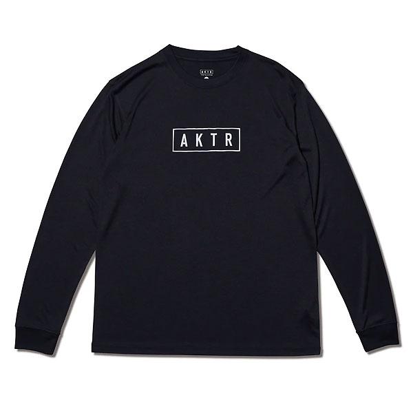 AKTR（アクター） ＜ネコポス発送 送料無料＞ 524005005 BK バスケットボール Tシャツ BASIC AKTR LOGO L/S ...