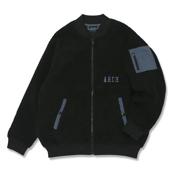 ARCH（アーチ） T724108 BLK バスケットボール boa fleece bomber jacket 24FW : arch-t724108-blk : ANSPO - 通販 ...