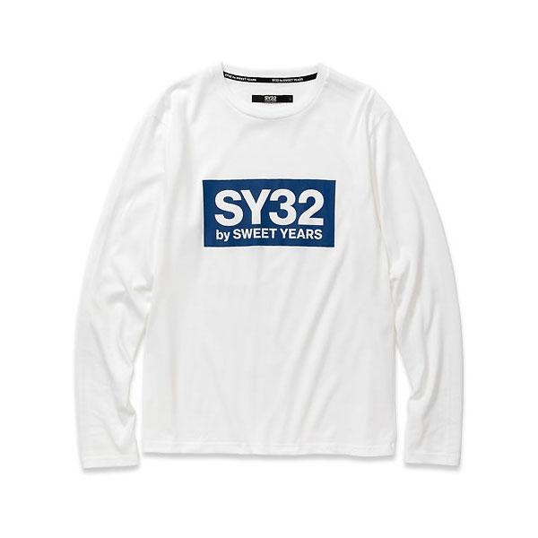 SY32 by SWEET YEARS YEARS（スウィート イヤーズ） SY32 TNS1725J 74 サッカー フットサル Tシャツ BOX LOGO L/S TEE 20FW ...