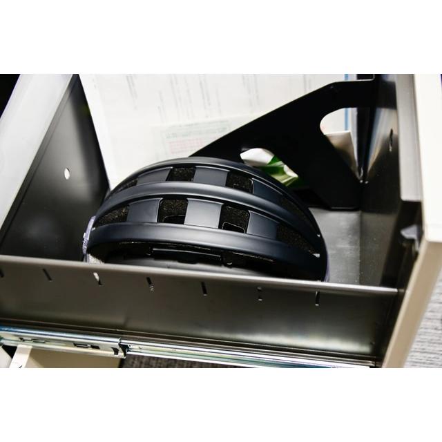 CE認証・CPSC認証 折りたたみヘルメット 折り畳み自転車ヘルメット 前後ライト付き 収納袋付き マグネットバックル 補助金対象 ORITATA-MET アルファ BRINGER ...