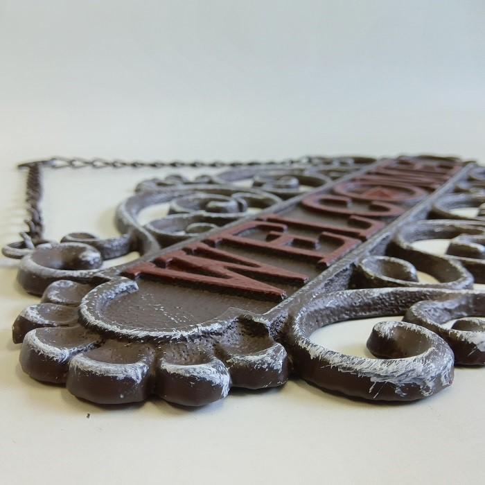 ガーデニング 雑貨 サインプレート サインボード プレート 看板 おしゃれ かわいい アンティーク ハンギングデコウェルカム MT-6279-POST : ガーデニング雑貨TOOLBOX ...