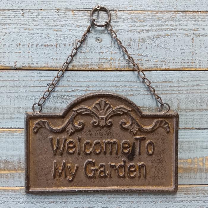 ガーデニング 雑貨 サインプレート サインボード プレート 看板 おしゃれ かわいい アンティーク マイガーデンハンギング MT-6542-POST : ガーデニング雑貨TOOLBOX ...