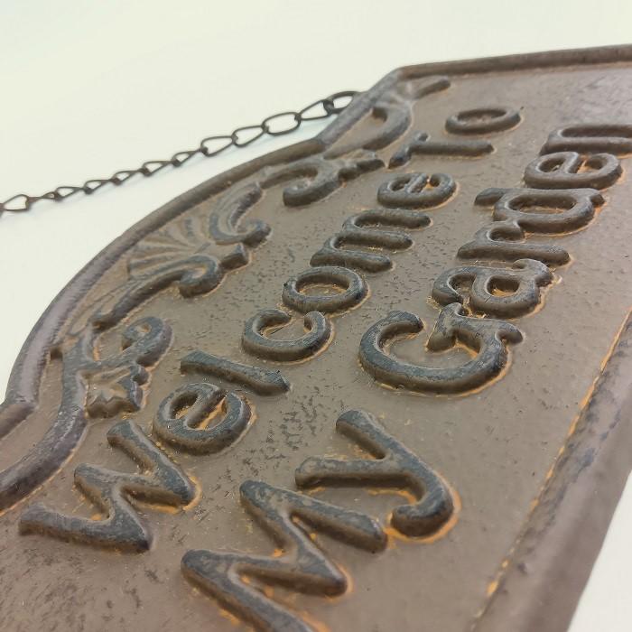 ガーデニング 雑貨 サインプレート サインボード プレート 看板 おしゃれ かわいい アンティーク マイガーデンハンギング MT-6542-POST : mt-6542 : ガーデニング雑貨 ...