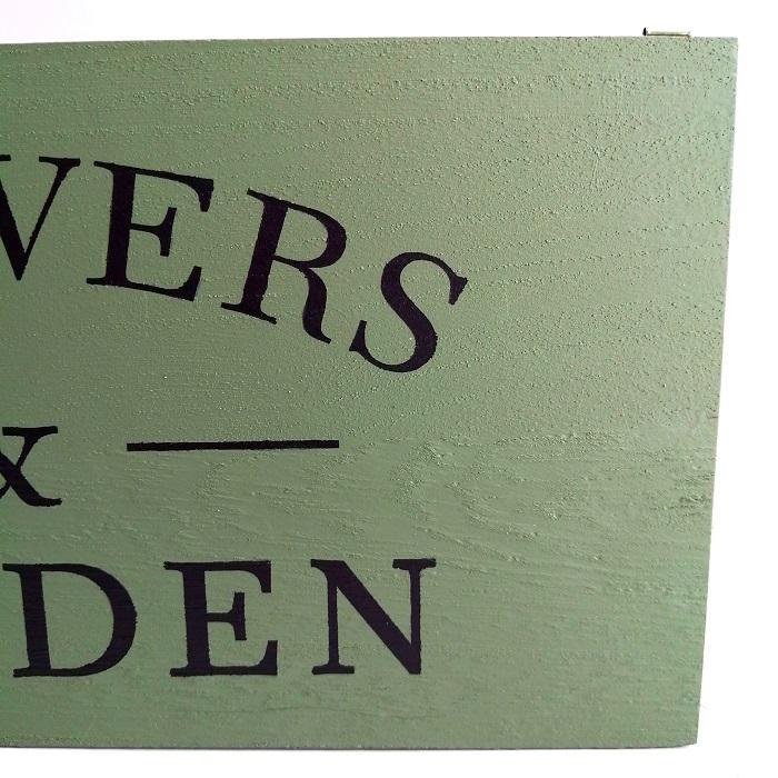 ガーデニング 雑貨 サインプレート サインボード プレート 看板 おしゃれ かわいい アンティーク FLOWERS & GARDEN プレート TB-26-POST :TB-26:ガーデニング ...