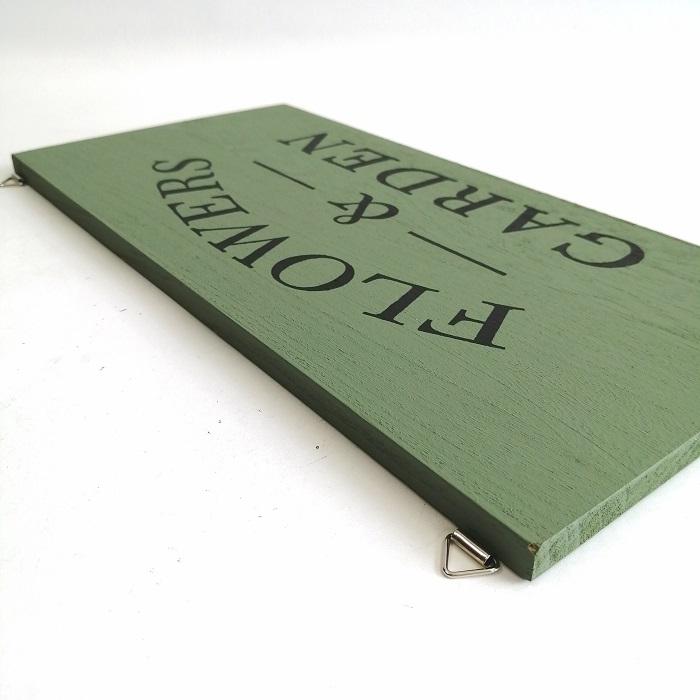 ガーデニング 雑貨 サインプレート サインボード プレート 看板 おしゃれ かわいい アンティーク FLOWERS & GARDEN プレート TB-26-POST :TB-26:ガーデニング ...