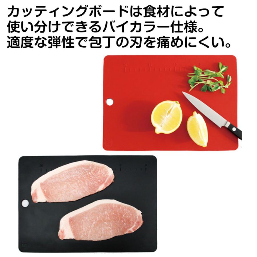 ViV 抗菌 カッティングボード viv ヴィブ 抗菌シリコーンキッチンシリーズ まな板 薄い リバーシブル 目盛り付き 料理キッチングッズ 自炊 一人暮らし : 生活雑貨 ココ笑店 ...