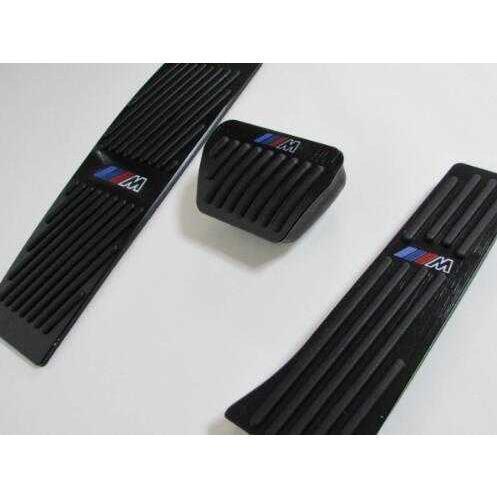 BMW Mスポーツ アルミペダル 穴あけ不要タイプ 1 3シリーズ ブラック X1 X3 F20 F25 F30 E46 E87 E88 E89 E90 E92 E9 ...