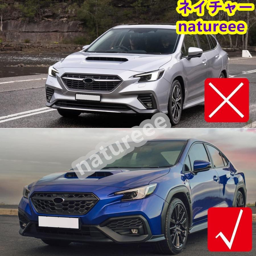 スバル WRX S4 STI VB 2022-2024 カーエクステリアフロントバンパーセンターメッシュグリルトリムカバーカーボン製ステッカーペーパー : p212474373be0 : サァ ...