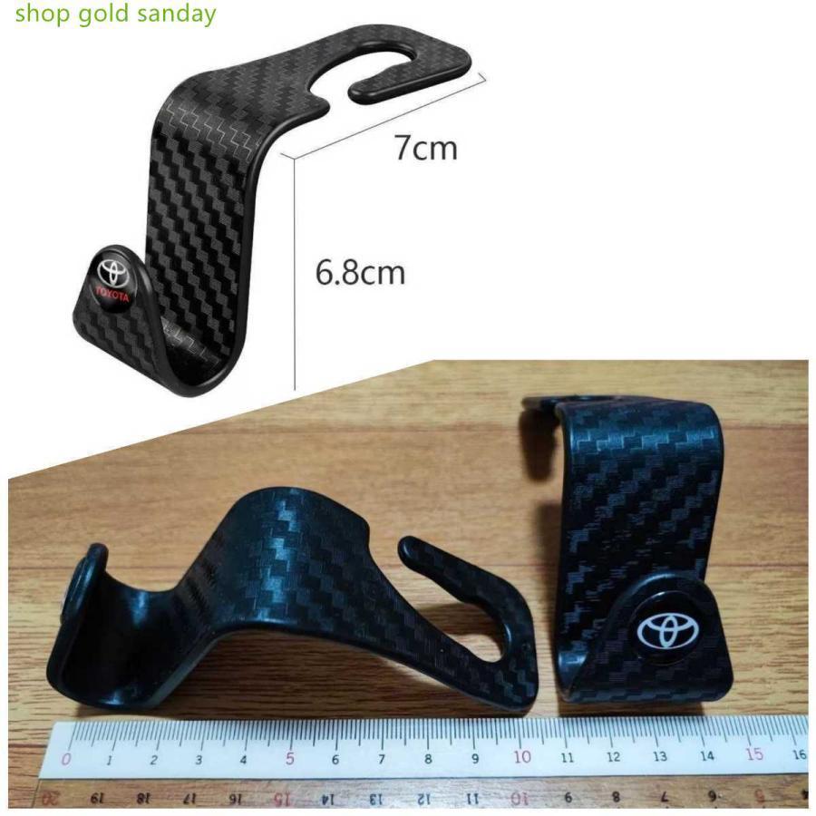 スズキ【ジムニー】カーボン ヘッドレストフック 2個 Jimny JB23 JB33 JB43 JB64 JB74 JA11 JA12 JA22 SJ30 シエラ ...