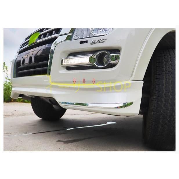 三菱 パジェロ 4代 v93v97 フロント バンパー スポイラー ディフューザー リップ 1p 2色可選 : p215358387c9d : サァミストア - 通販 - Yahoo!ショッピング