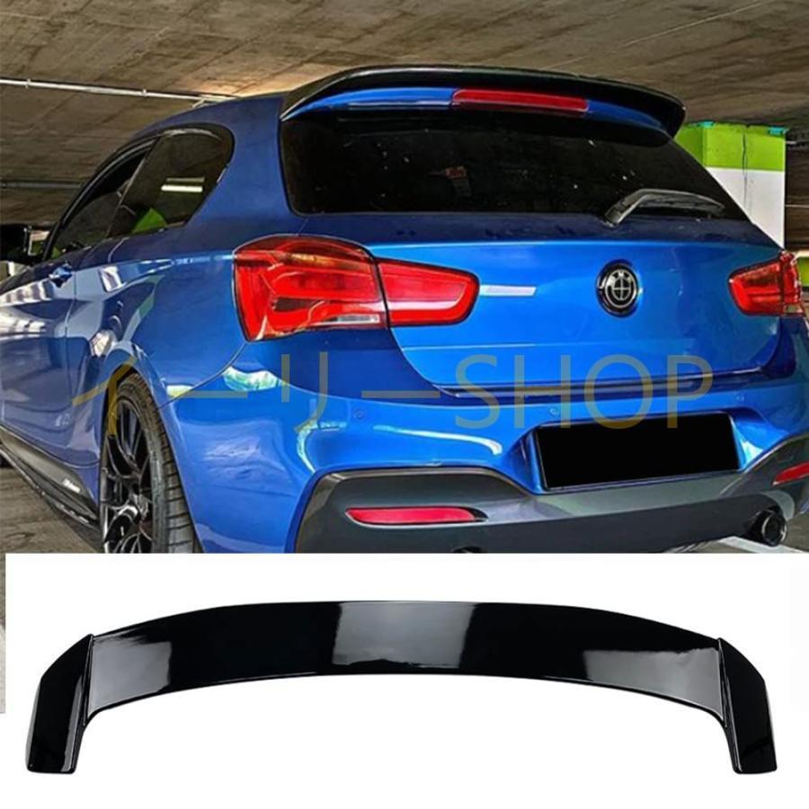 BMW 1シリーズ F20 E87 116i/118i/120i/125i 2008-2019リアスポイラー 貼付けタイプ テールゲートスポイラー リアウィング トランクスポイラー リアガーニ ...