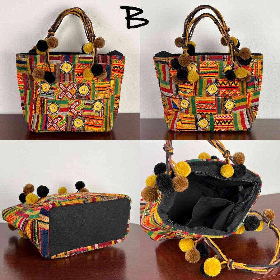 モン族 バッグ ミニトートバッグ トートバッグ エスニック パッチワーク : Saba-ba - 通販 - Yahoo!ショッピング