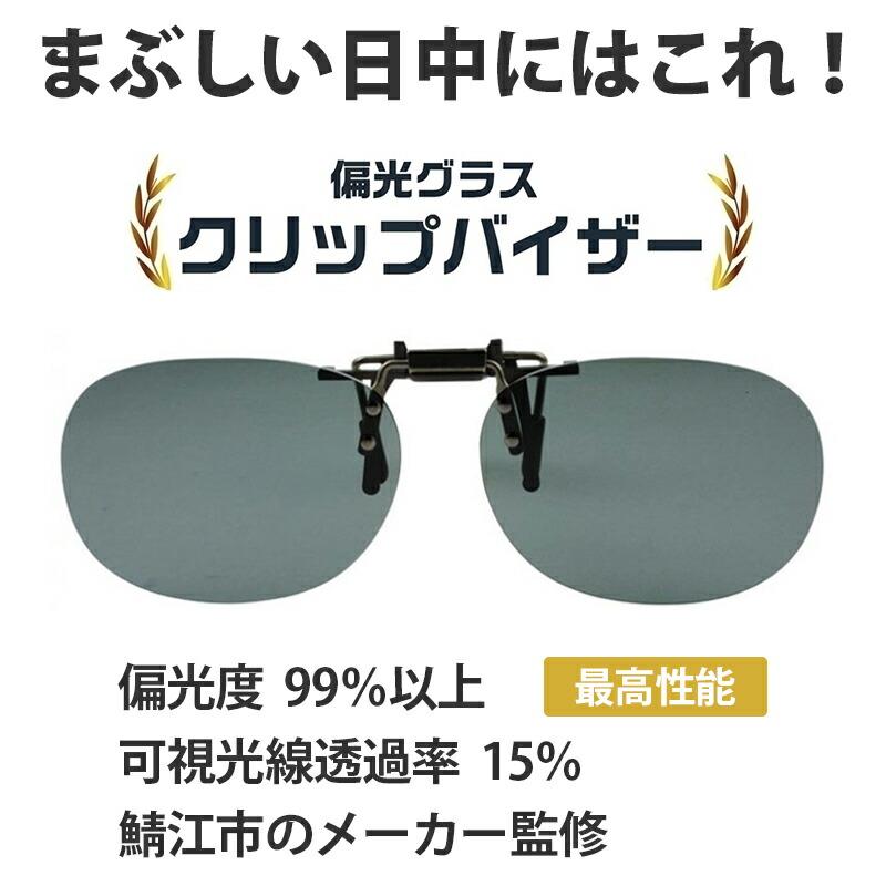 2本組 ネオコントラスト テクノロジー 偏光 サングラス クリップオン