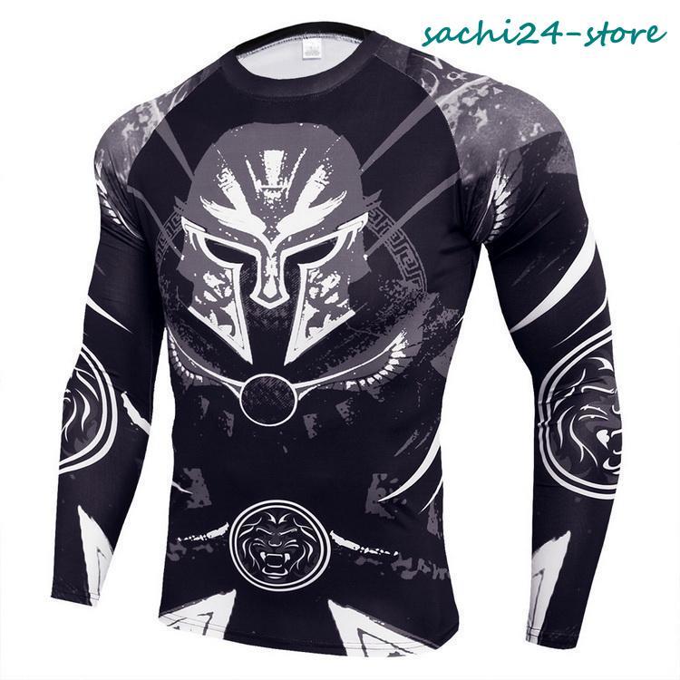 加圧 着圧シャツ コンプレッションインナー コンプレッションウェア メンズ スポーツ フィットネス トレーニングウェア 冷感 : 幸ストア ...