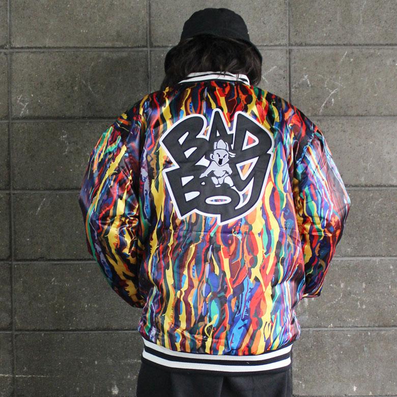 HEADGEAR CLASSICS ヘッドギア クラシック "BIGGIE SMALLS -COOGI-" SATIN JACKET BAD BOY サテンジャケット アウター ...