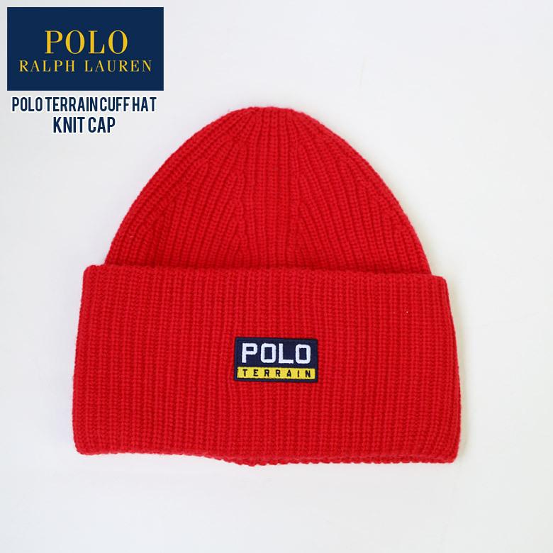POLO Ralph Lauren ポロラルフローレン POLO TERRAIN CUFF HAT ニットキャップ ニット帽 スケート ...