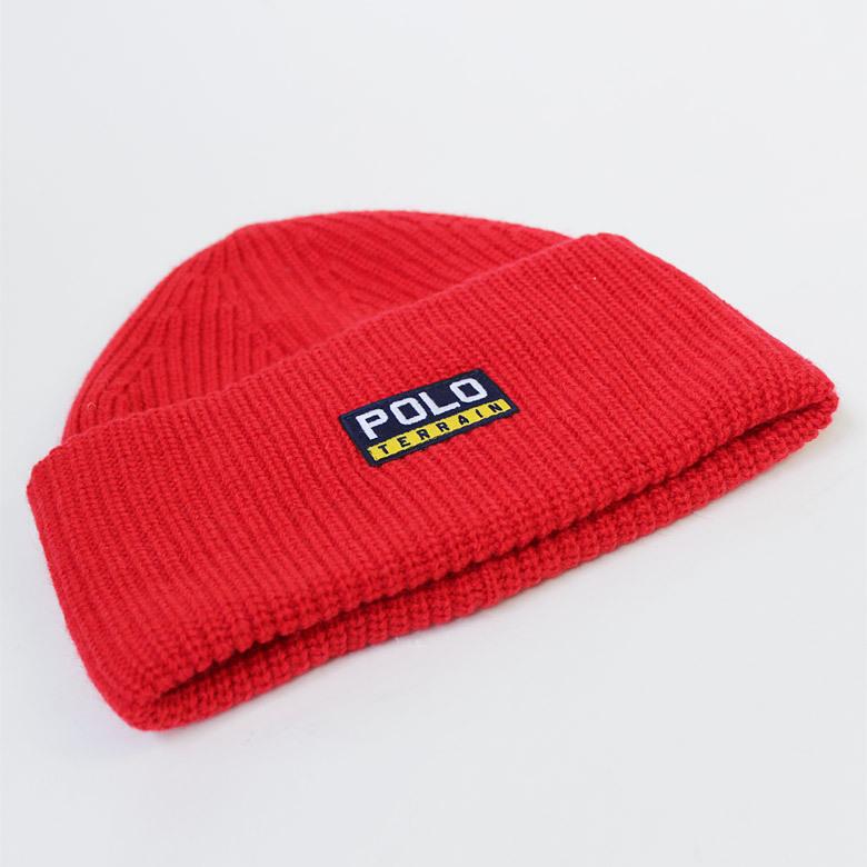 POLO Ralph Lauren ポロラルフローレン POLO TERRAIN CUFF HAT ニットキャップ ニット帽 スケート ...