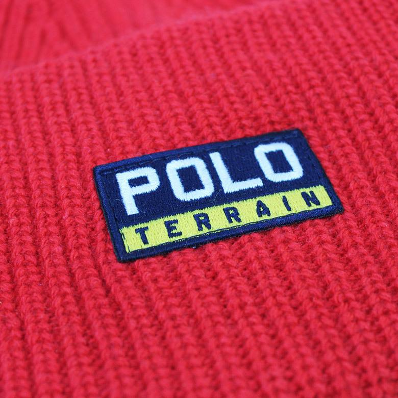 POLO Ralph Lauren ポロラルフローレン POLO TERRAIN CUFF HAT ニットキャップ ニット帽 スケート ...