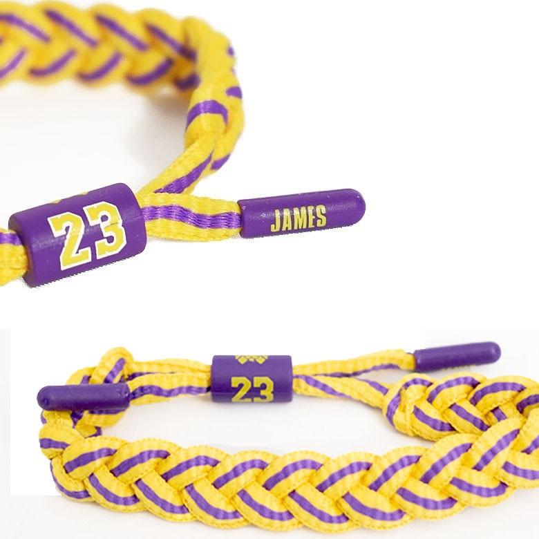 RASTACLAT ラスタクラット LEBRON JAMES レブロン・ジェイムス ブレスレット シューレース NBA PLAYER ...