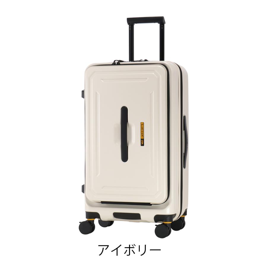 5LAKES＆MT スーツケース 75L 70cm 4.9kg 310-4012 C GEAR ファイブレイクスアンドエムティー TSAロック搭載 拡張 ドリンクホルダー : サックスバー ...