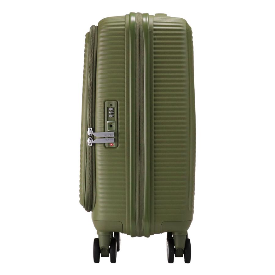 アメリカンツーリスター スーツケース 33L 2.8kg 機内持ち込み キュリオ スピナー55 EXP American Tourister CURIO アメツー TSAロック搭載 エキスパン ...
