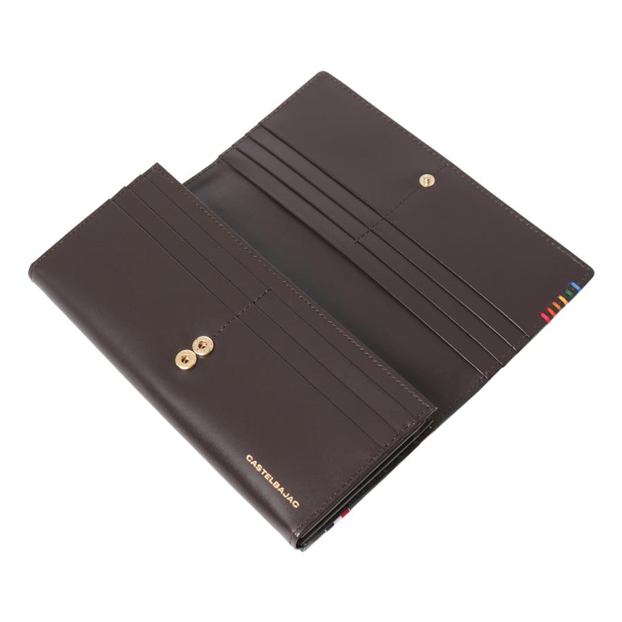 CASTELBAJAC（カステルバジャック） 長財布 本革 ステッチ 027604