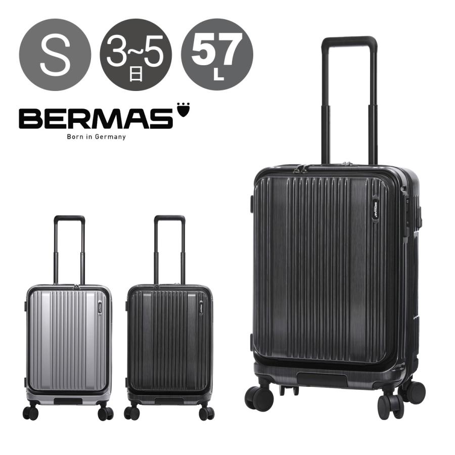 BERMAS（バーマス） スーツケース キャリーケース インターシティII 57L 64cm 4.2kg 60562 BERMAS INTER ...