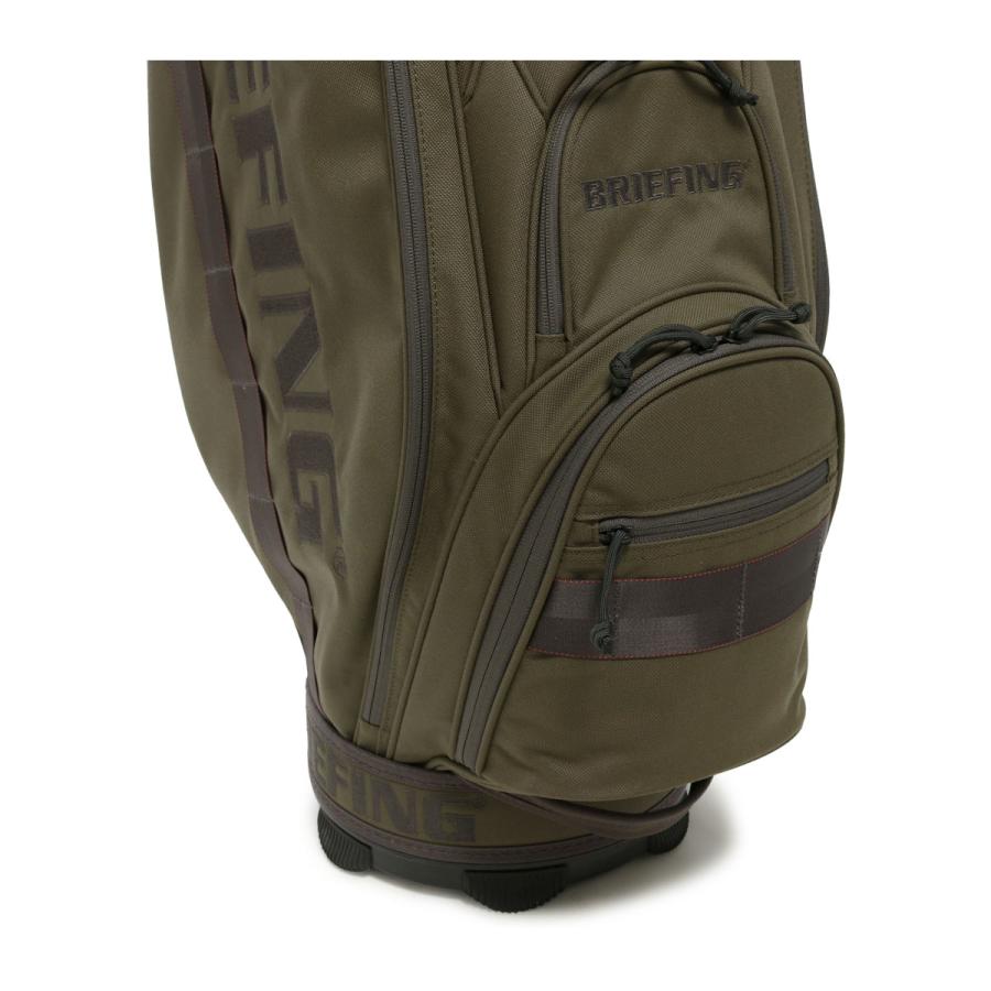 正規品 ブリーフィング ゴルフ キャディバッグ カート型 4分割 4.24kg CR-5 #03 TL BRG231D09 BRIEFING 撥水 ベーシック ゴルフバッグ ...