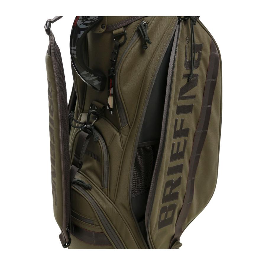 正規品 ブリーフィング ゴルフ キャディバッグ カート型 4分割 4.24kg CR-5 #03 TL BRG231D09 BRIEFING 撥水 ベーシック ゴルフバッグ ...