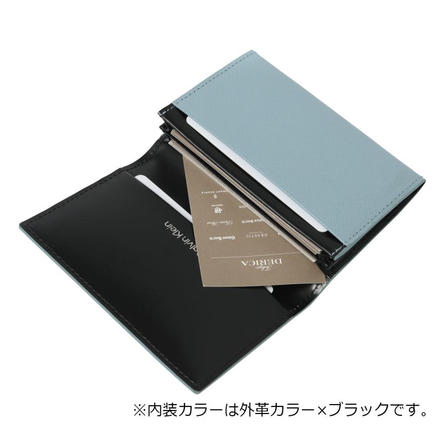 ck Calvin Klein シーケー カルバンクライン 名刺入れ 本革 メンズ