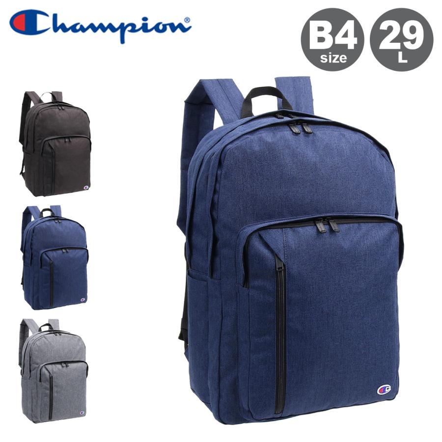 Champion チャンピオン リュック 29L B4 メンズ ドリュー 67908 スクールバッグ 通学 定番 スポーツ 爆買 : サックス ...