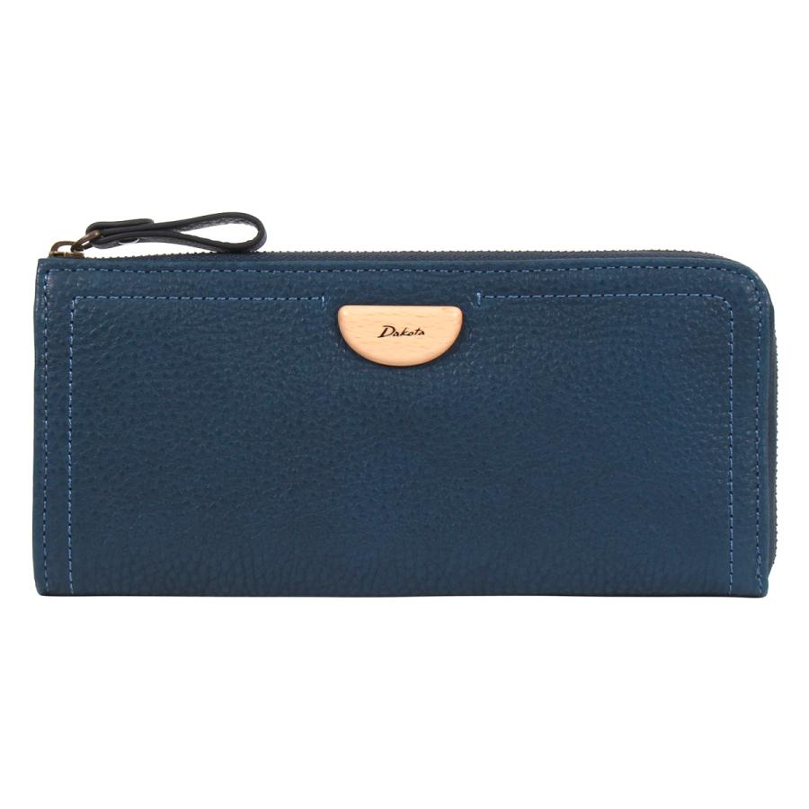 Dakota ダコタ 長財布 アーブル 31364 札入れ L字ファスナー ロングウォレット 牛革 レディース 本革 レザー : サックスバー ...