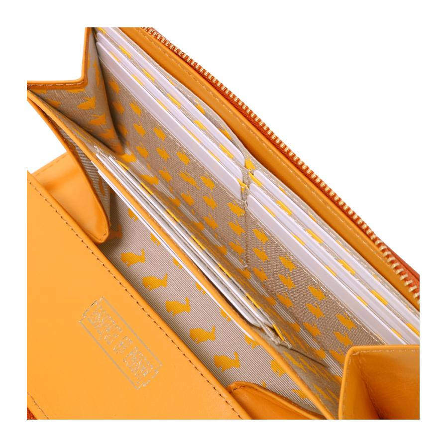 エッセンスオブポイズン 長財布 本革 レザー L字ファスナー 薄型 薄い レディース DJO-3222 ESSENCE OF POISON アニマル カエル ネコ ねこ うさぎ ウサギ ...